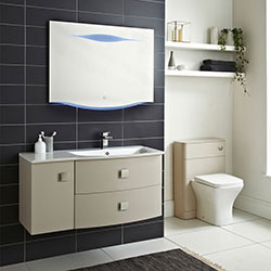 Hudson Reed Sarenna Cashmere Bathroom Furniture | Heat & Plumb