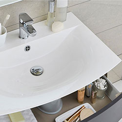Hudson Reed Sarenna Cashmere Bathroom Furniture | Heat & Plumb