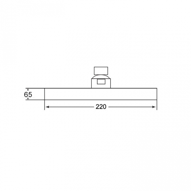 Deva Round Shower Head | HEAH06 | 200mm | Chrome