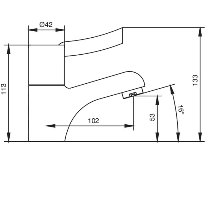 Deva Sequential Basin Mixer | SOL004 | Deck Mounted | Chrome