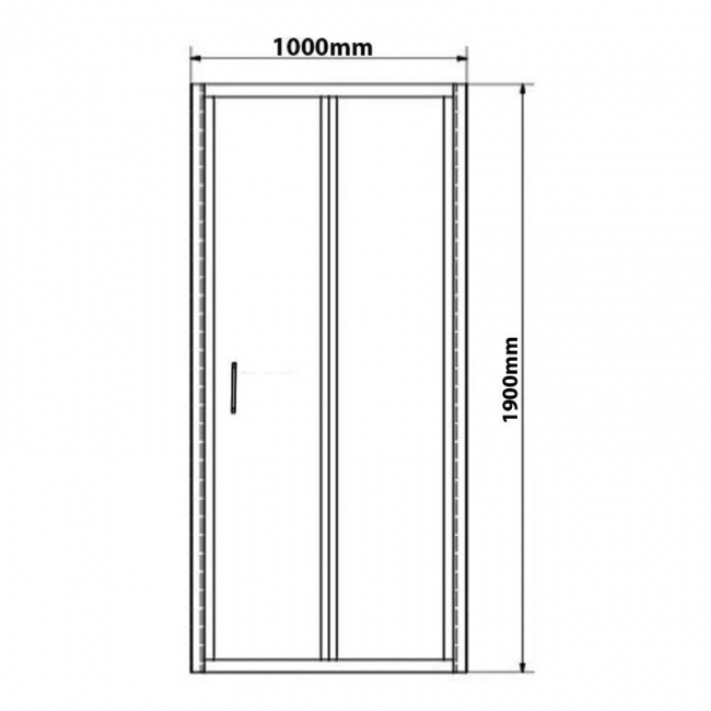 Merlyn Vivid Boost Shower Enclosure | 1000x800mm | DIEB1006 + DIED8036