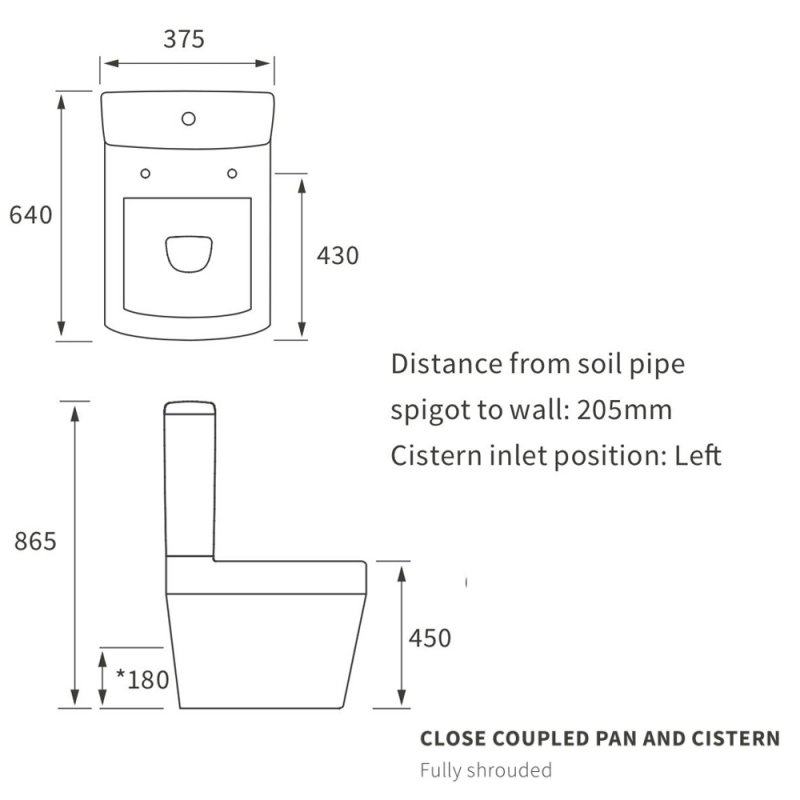 Signature Poseidon Toilet | SIGN1889 | Close Coupled | White