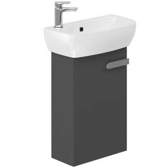 Grey Bathroom Vanity Units | HeatandPlumb.com