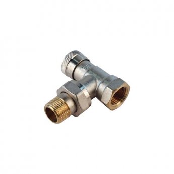 Danfoss Randall Radiator Valves | 822581 | Angled | Chrome