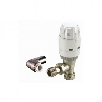 Danfoss Ras-C2 Radiator Valves | 013G606000 | Angled | White