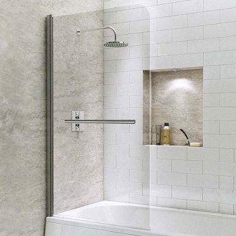 Round Top Bath Screens | Heat & Plumb