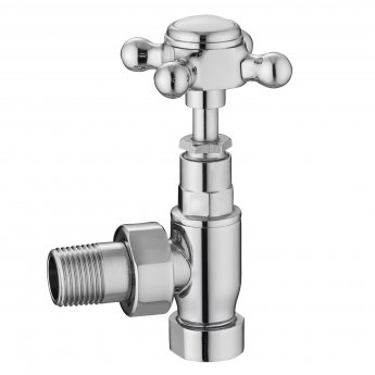 Hudson Reed Radiator Valves | HT300 | Angled | Chrome