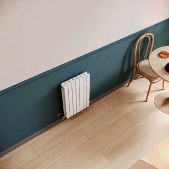 Delphi Accent Double Designer Radiator | White | 600mm x 412mm