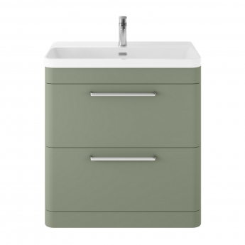 Hudson Reed Solar Vanity Unit | 800mm | SOL803B | Fern Green