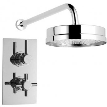Hudson Reed Tec Concealed Shower | A3003V+A3217 | 1 Outlet | Chrome