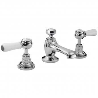 Hudson Reed Topaz Basin Mixer | BC307HL | Deck Mounted | Chrome