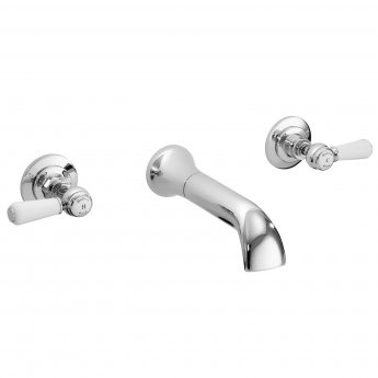 Hudson Reed Topaz Bath Filler | BC309HL | Wall Mounted | Chrome