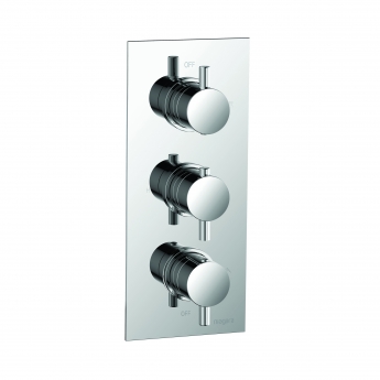 Triple Concealed Shower Valves | Heat & Plumb