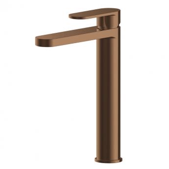 Nuie Binsey Basin Mixer | BIN1570 | Deck Mounted | Brushed Bronze