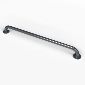 NYMAS Stainless Steel Grab Rail | 210190/DG | Angled | Dark Grey