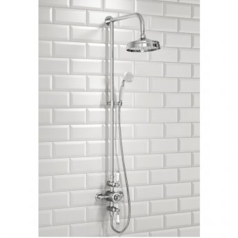 Orbit Traditional Exposed Shower | TRADSHOWER002 | 2 Outlet | Chrome