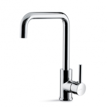 Prima R25 Kitchen Sink | PPR8044 | 1.5 Bowl | Stainless Steel/Chrome