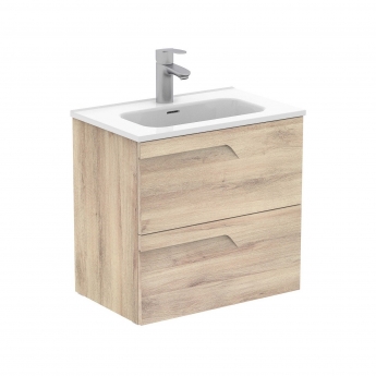 Royo Vitale Vanity Unit | 600mm | RO125212+RO123341 | Light Oak