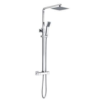 Signature Kube Bar Shower | SIGN105831 | 2 Outlet | Chrome