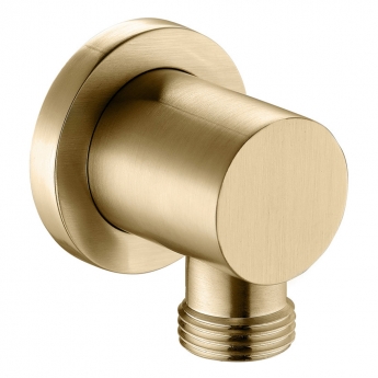 Signature Wall Outlet Elbow | SIGN106556 | Brushed Brass