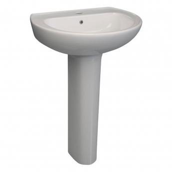 Basins with Full Pedestals | HeatandPlumb.com