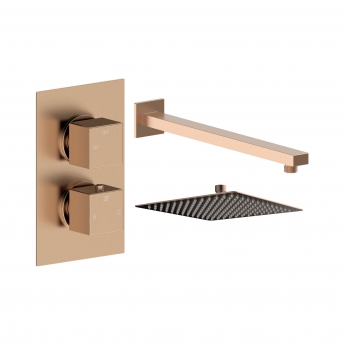Signature ReactConcealed Shower | SIGN111594 | 1 Outlet | Brushed Bronze