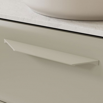 Signature Scribe Vanity Unit | 1210mm | Matt Latte