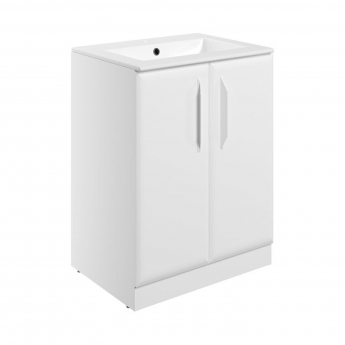 Signature Scribe Vanity Unit | 615mm | Matt White