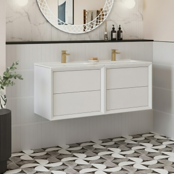 Signature Verge Vanity Unit | 1200mm | SIGN116152 | Matt White