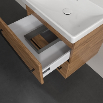 Villeroy & Boch Avento Vanity Unit | 600mm | A88910RH + 41586001 | Oak ...