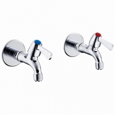Armitage Shanks Alterna 21 Bib Taps (Pair) | B1457AA | Wall Mounted ...