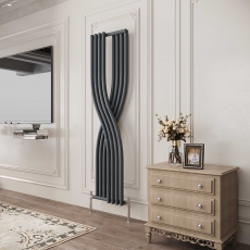Hudson Reed Xcite Designer Radiator | HLA94 | 1775mm x 450mm | Anthracite