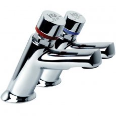 Inta Commercial Basin Taps (Pair) | NC177CP | Deck Mounted | Chrome