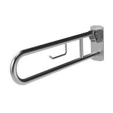 NYMAS Stainless Steel Grab Rail | 211480/SS | Hinged | Satin