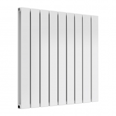 Prestige Boston Designer Radiator | BOS60-63DW | 600mm x 630mm | Gloss ...