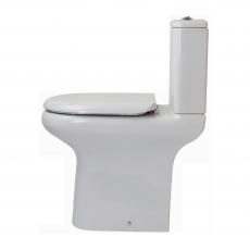 RAK Ceramics Compact Toilet | COMPAK45SC/FA | Close Coupled | White