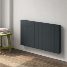 Reina Nika Horizontal Aluminium Electric Designer Radiator | 3 Sizes