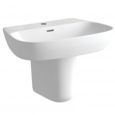 Signature Poseidon Semi Pedestal Basin | SIGN1810 | 600mm | 1TH