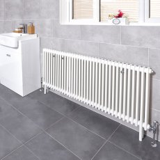 Ultraheat Tubular Sectional Radiator | C2061636W | 600mm x 1617mm | White