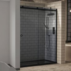 Verona Aquaglass+ Sphere Tinted Sliding Shower Door - 8mm Glass | 4 Options