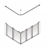 AKW Standard Shower Screens | Heat & Plumb