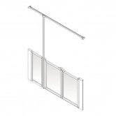 AKW Standard Shower Screens | Heat & Plumb