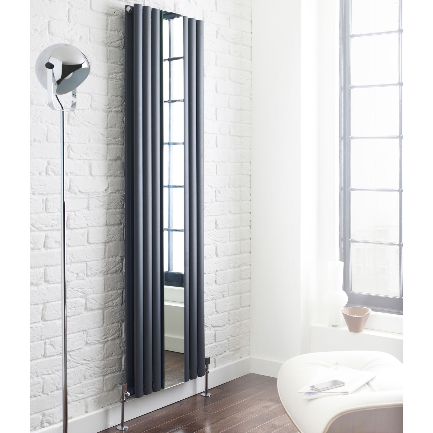 Hudson Reed Revive Designer Radiator | HLA79 | 1800mm x 499mm | Anthracite