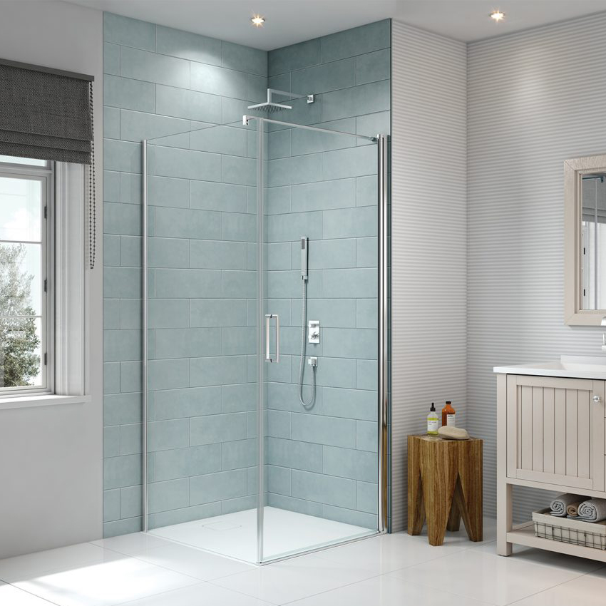 Merlyn 8 Series Frameless Pivot Shower Door | 760mm | S8FPV76