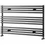 Heatwave Iridio Designer Towel Rail | 120972 | Mild Steel | Anthracite