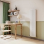 Hudson Reed Sloane Designer Radiator | HLW43 | 1500mm x 354mm | White