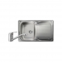 Leisure Linear Kitchen Sink | LR8001/TMO40-DS | 1 Bowl | Satin