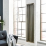 MaxHeat Klassic Raw Metal Vertical 2-Column Radiator | 3 Options