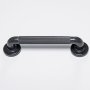 NYMAS ABS Plastic Grab Rail | PFGB-24/BL | Straight | Black