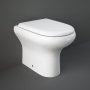 RAK Ceramics Compact Toilet | CO17AWHA + RAKSEAT010 | Back to Wall | White